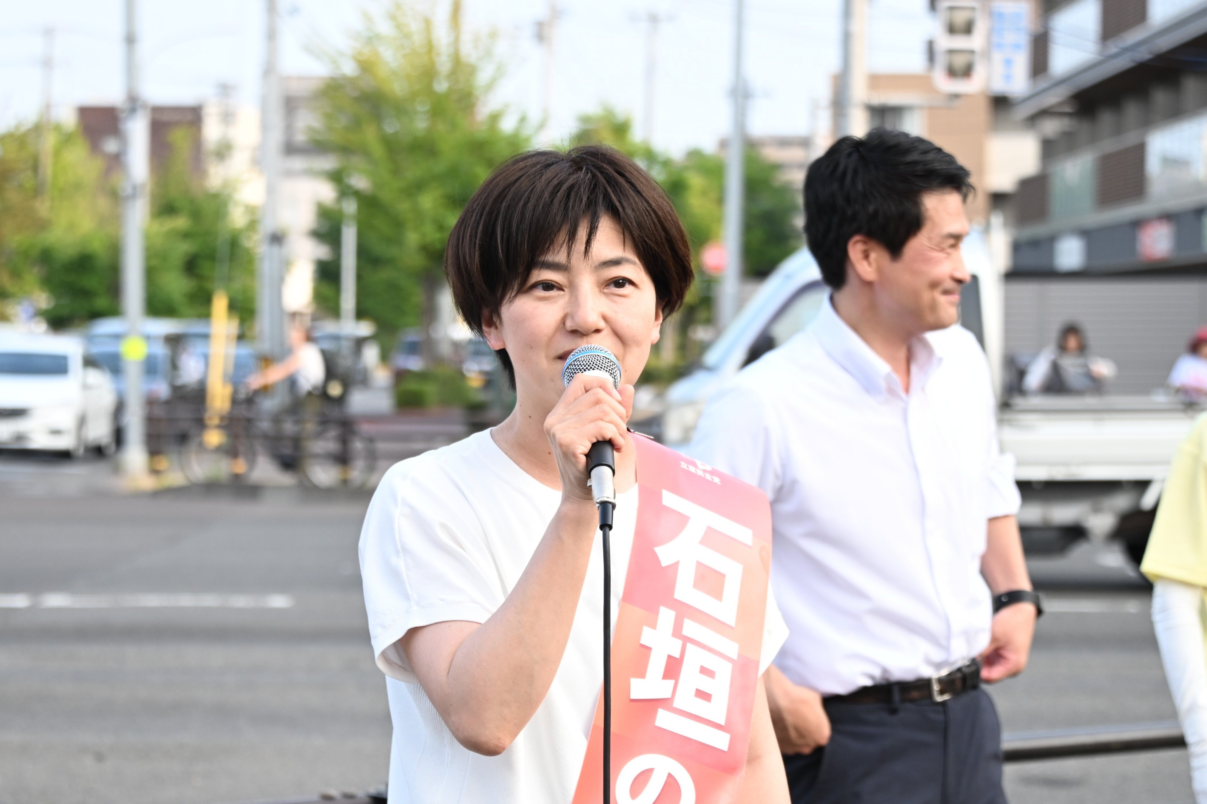 【宮城】石垣のりこ候補「政治に見放された30年を終わらせる。今こそ変える時」小川幹事長と訴える - 立憲民主党